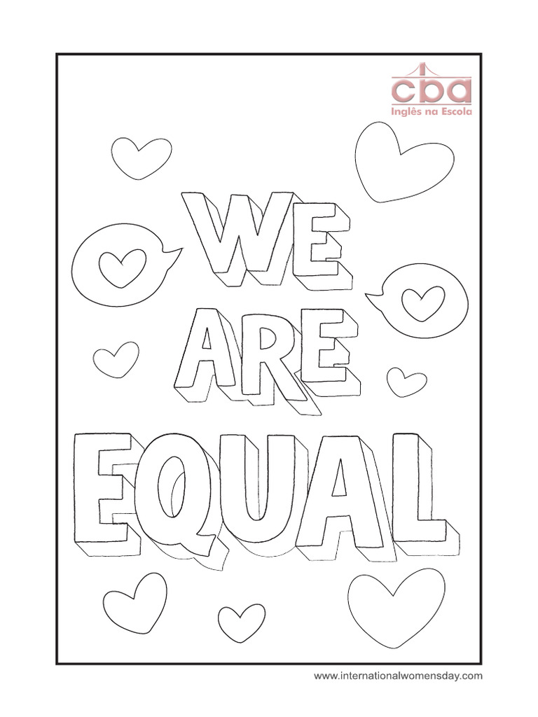 Kami Export - Worksheet - Coloring - WeAreEqual | PDF