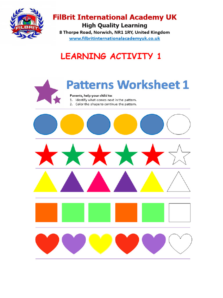 Math 5 Learning Activity | PDF