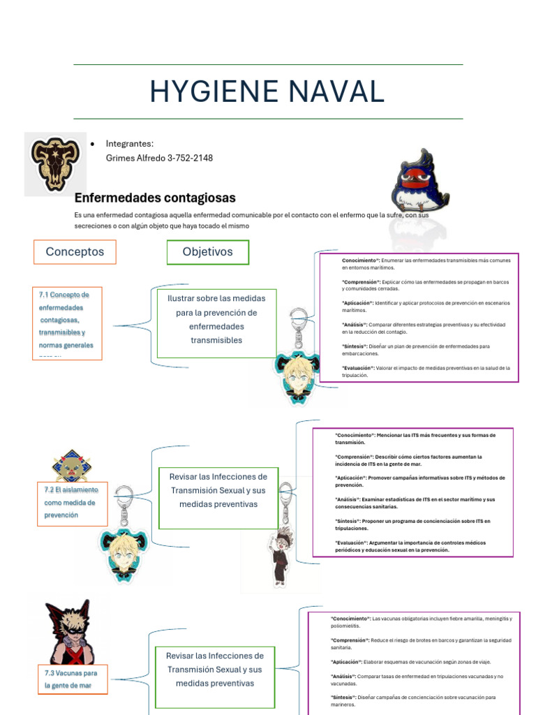 Hygiene naval | PDF | Infección | Asistencia sanitaria preventiva
