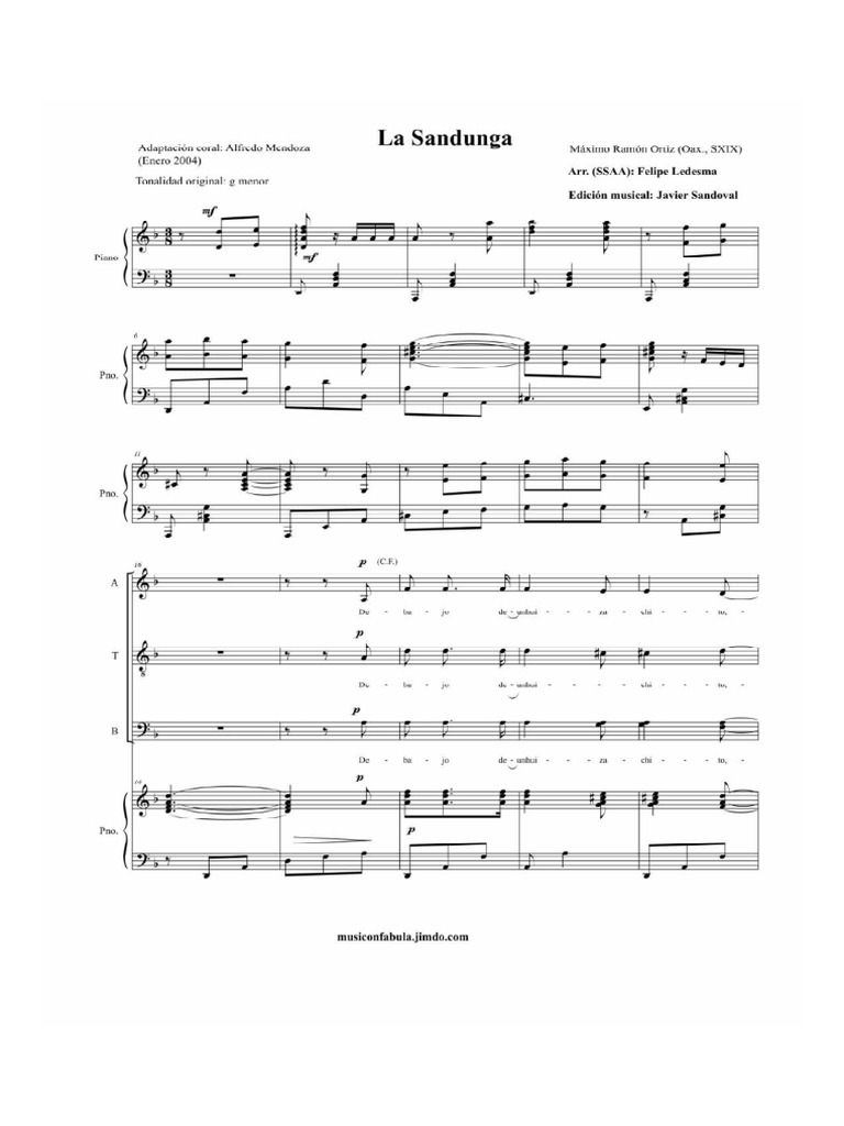 La Sandunga | PDF