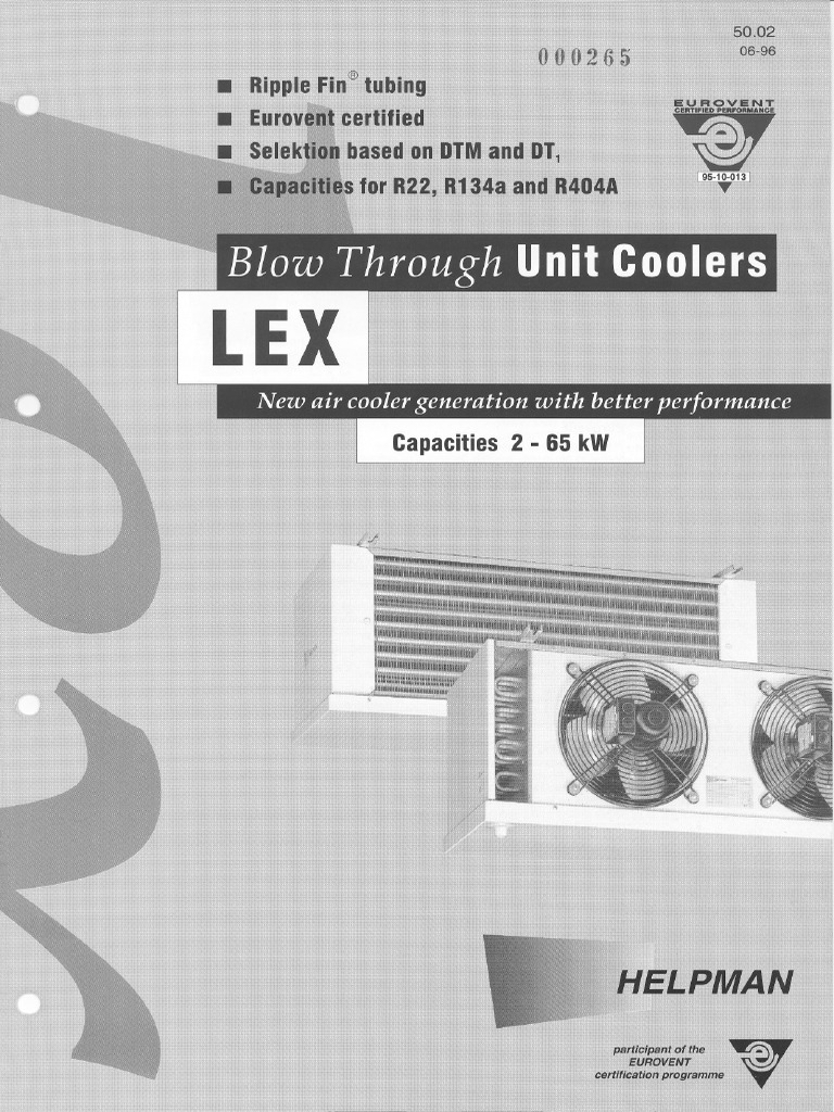 Evaporadores Lex | PDF
