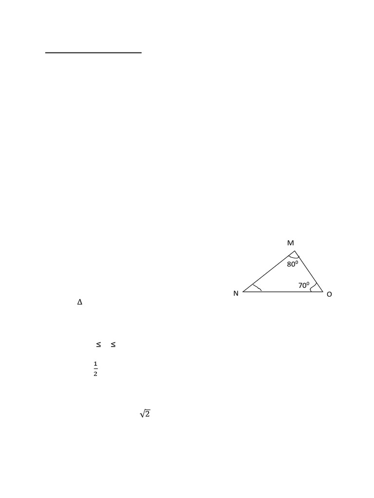 Very Short Question | PDF | Elementary Geometry | Euclidean Geometry
