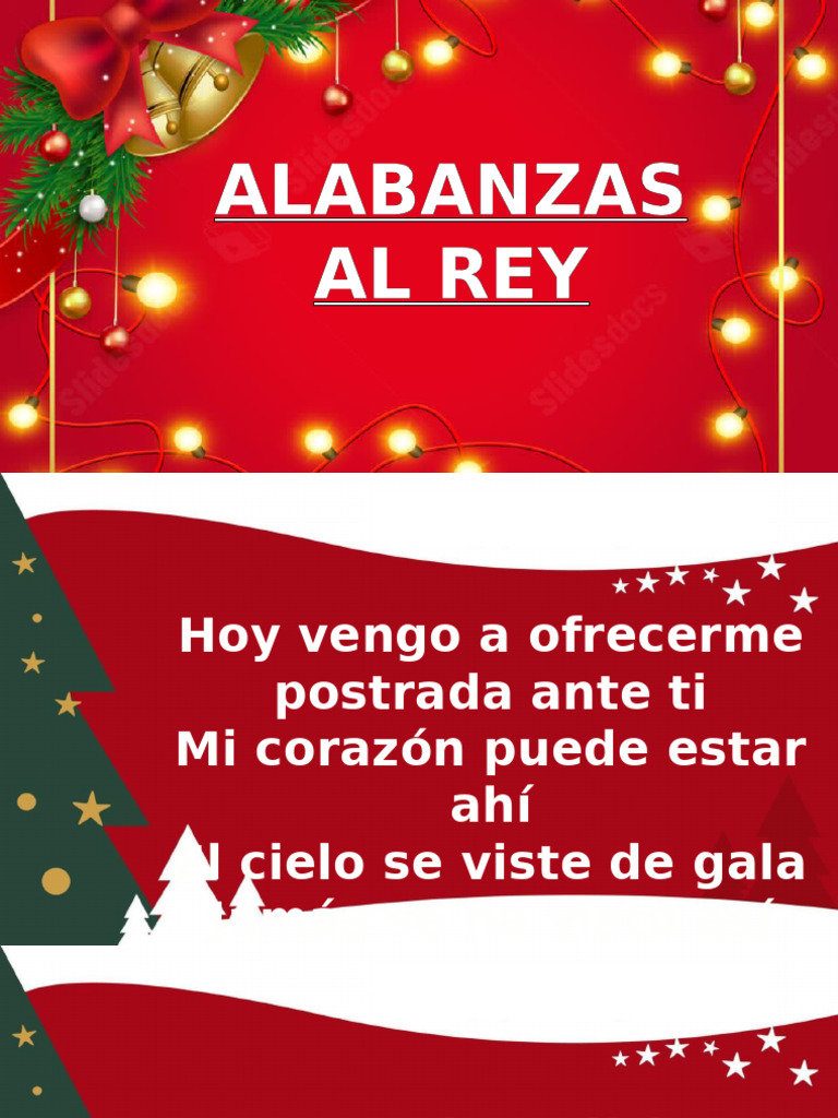 Alabanzas Al Rey | PDF