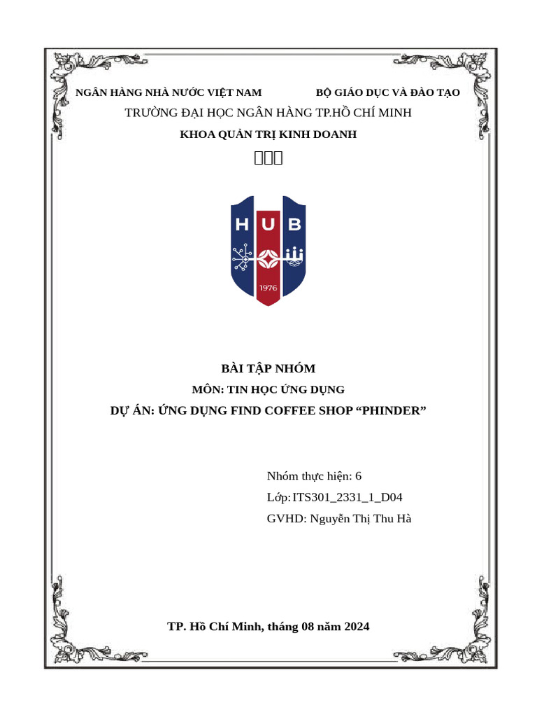 BTN - D04 - Nhóm 6 | PDF