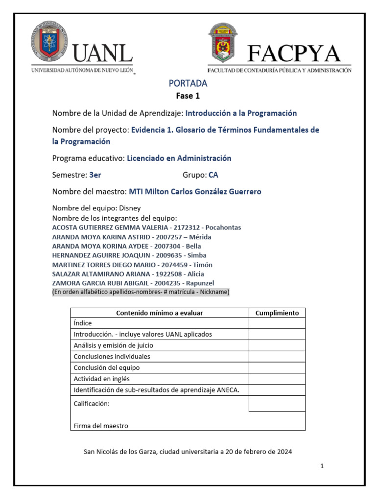 Equipo Disney EV1 IPRO | PDF | Hardware de la computadora | Programación de computadoras