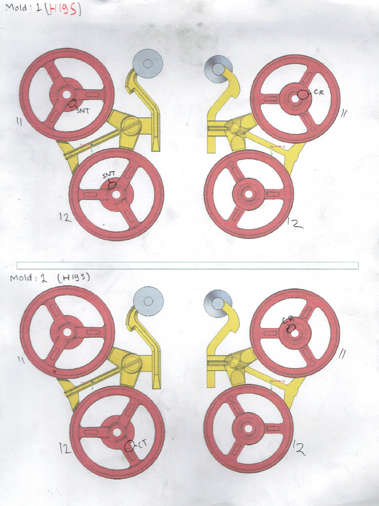 Mapping Main Pulley H19S (Trial Core Celup) | PDF