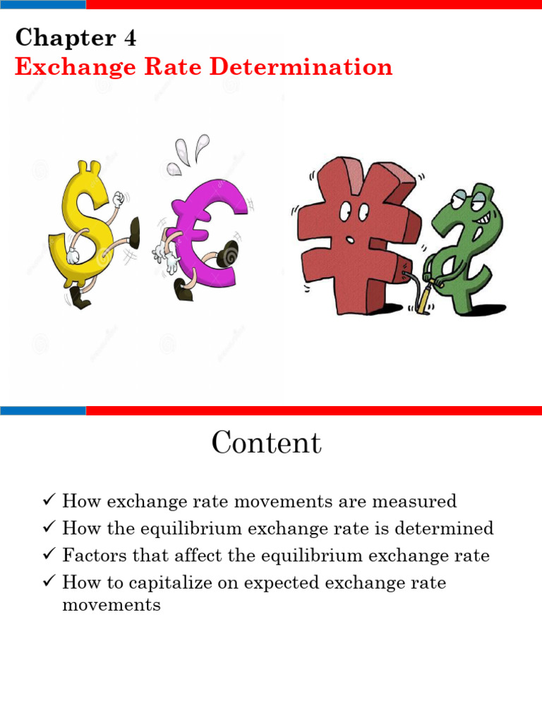 Exchange Rate Determination Explained | PDF | Exchange Rate | Interest