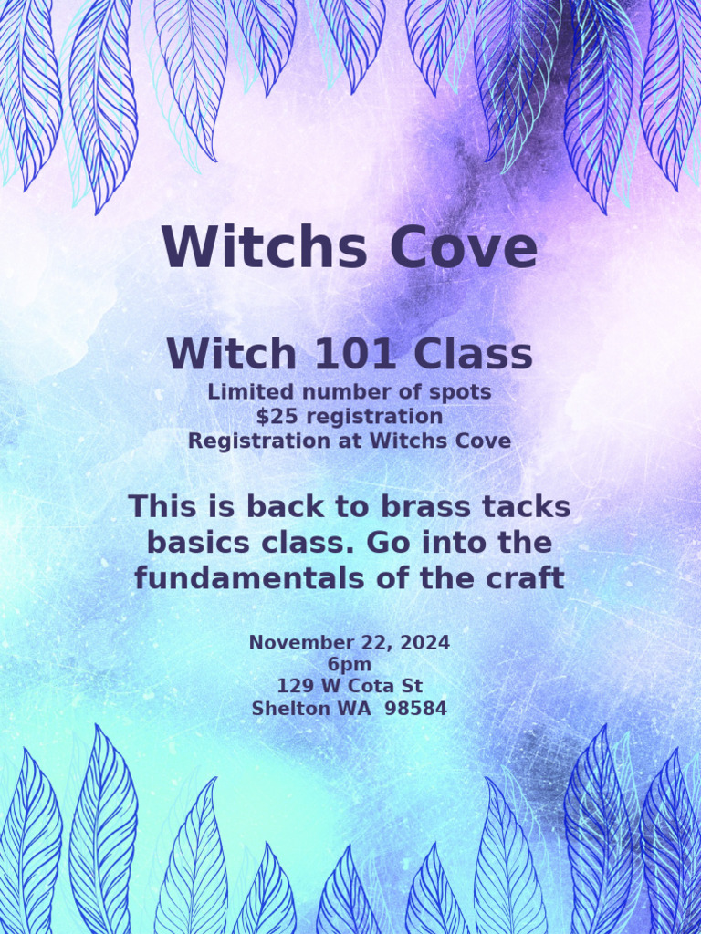 Witch 101 | PDF