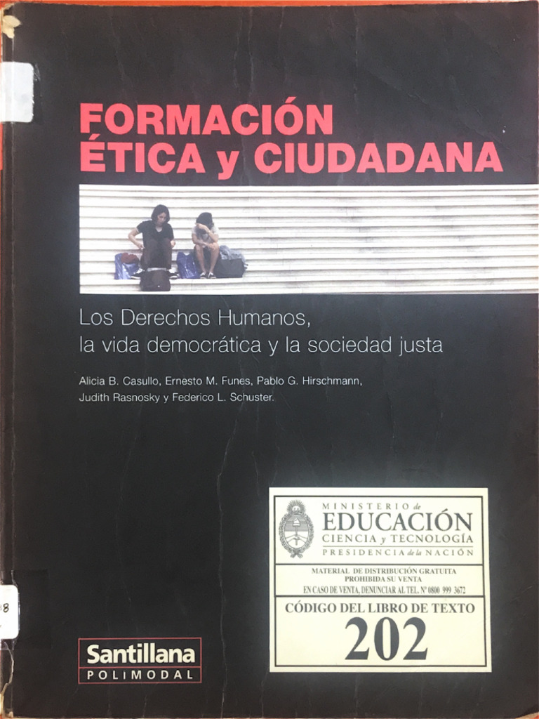 Formacion Etica - Los Derechos Humanos, La Vida Democratica y La Sociedad Justa | PDF