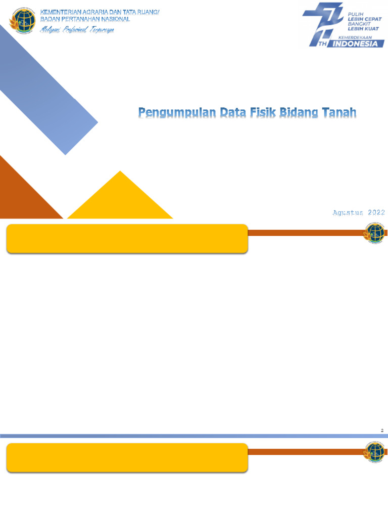 Pengumpulan Data Fisik | PDF