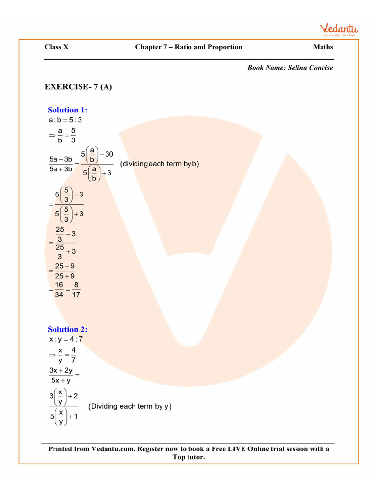 CH.7 Math Mod Sol | PDF