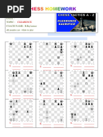 UIL Chess Puzzle Practice Packet | PDF | Competitive Games | Board Games