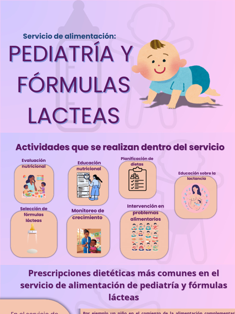 Pediatría y Fórmulas Lacteas - pdf-2 | PDF | Leche | Nutrición