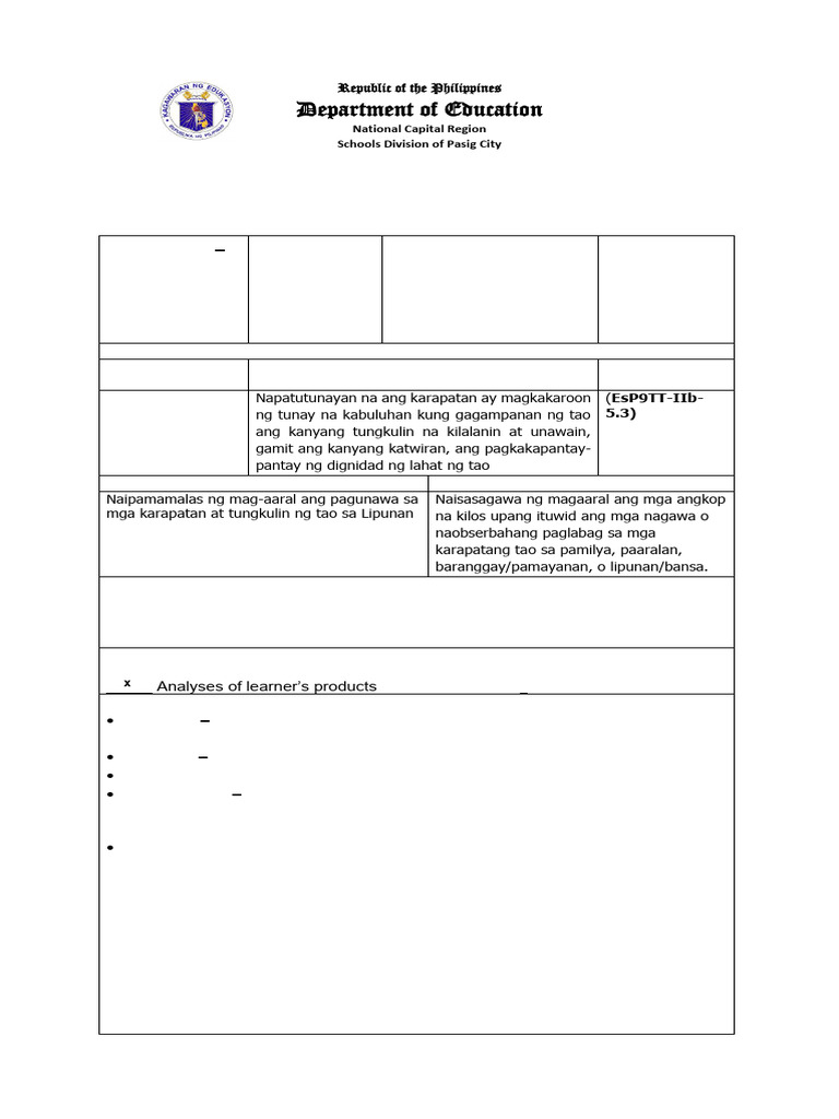PERFORMANCE-TASK-Q2-G9 | PDF