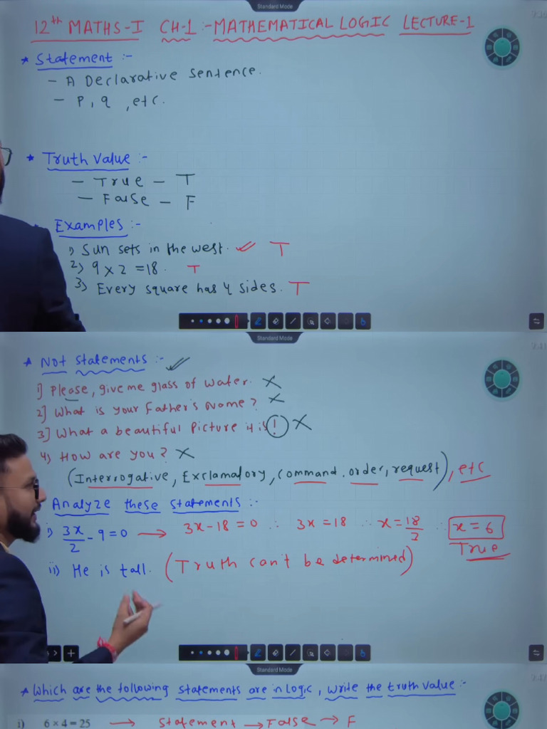 1) Mathematical Logic | PDF