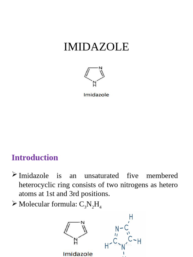 Imidazol e | PDF