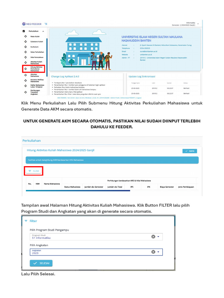 Generate AKM Otomatis | PDF