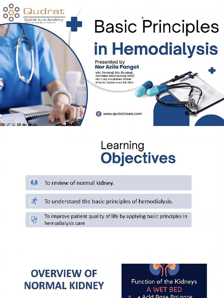 Basic Principles in HD | PDF