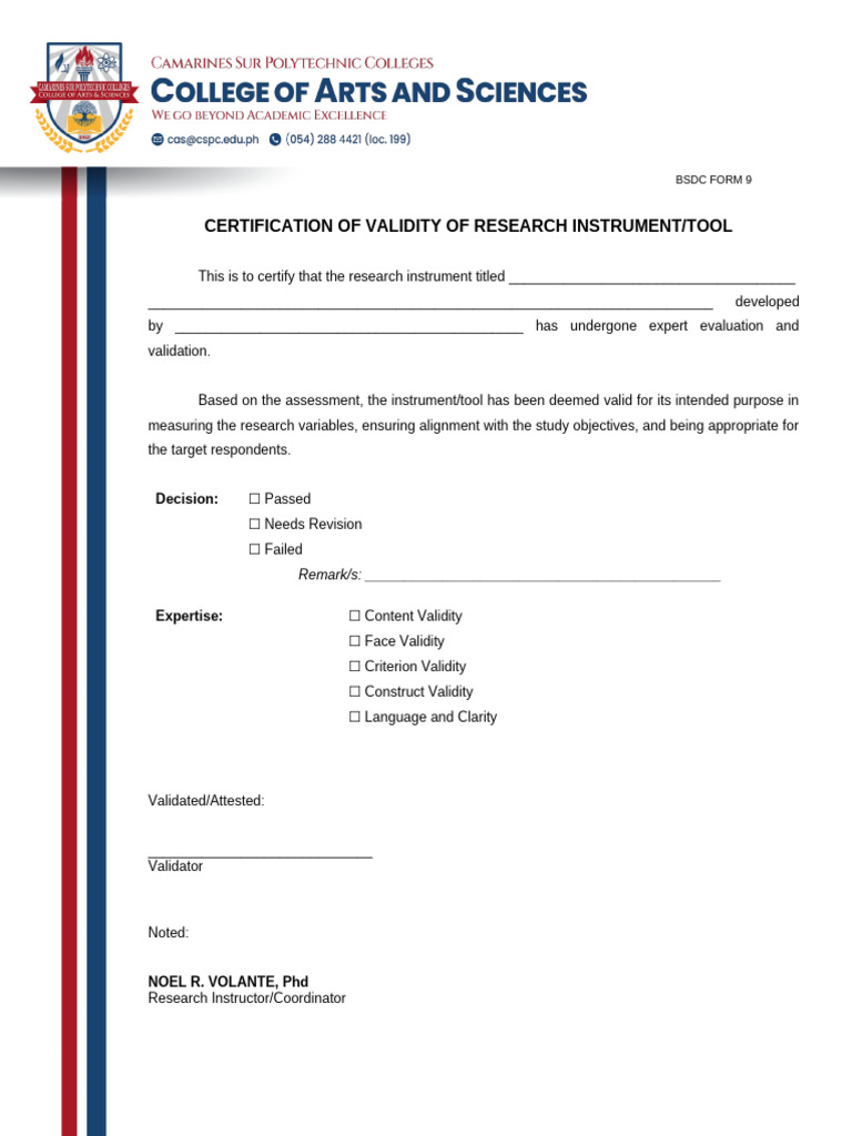BPA Form 9 | PDF