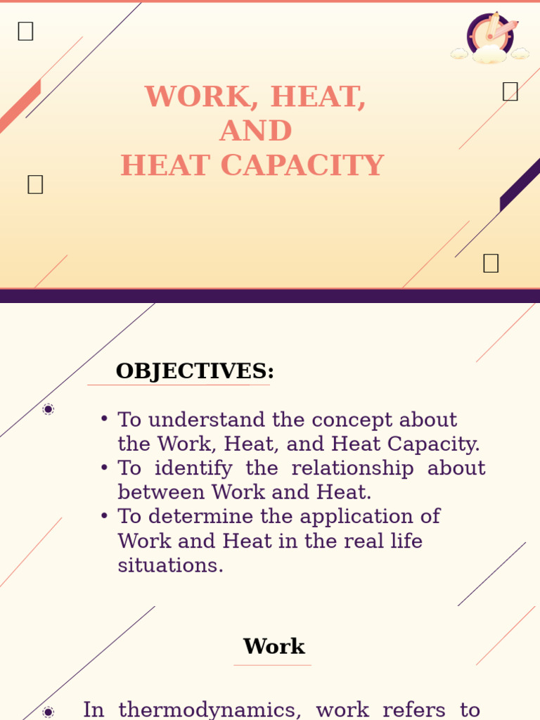 WORK HEAT WPS Office.1730729703167 | PDF | Heat Capacity | Heat
