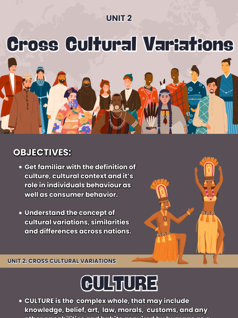 Cross Cultural Variations | PDF | Behavior | Cross Cultural Communication