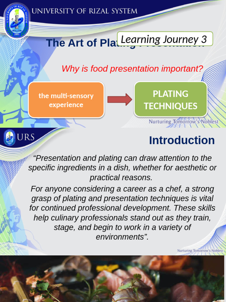 Principles of Food Plating Techniques | PDF | Foods | Cuisine