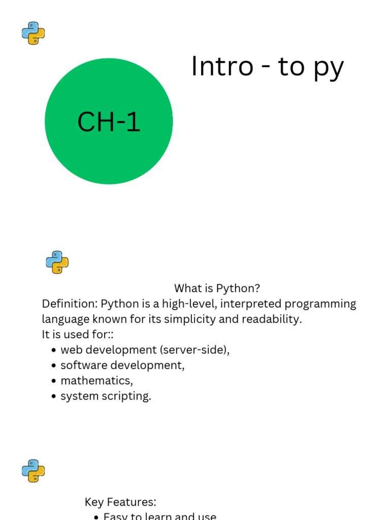 CH 1 | PDF