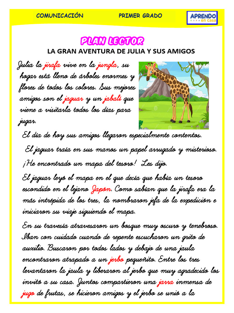 Julia La Jirafa PDF | PDF