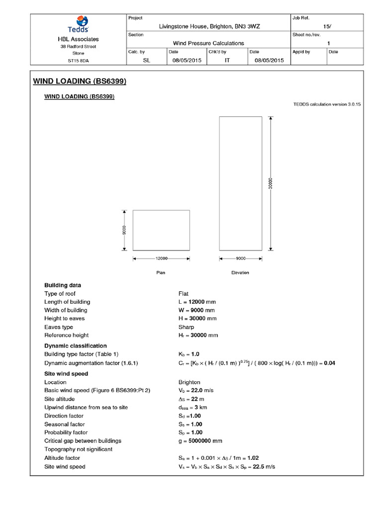 WIND LOADING (BS6399) - Clarend - Com - Wind-loading-bs6399-Clarend-com - PDF - PDF4PRO | PDF