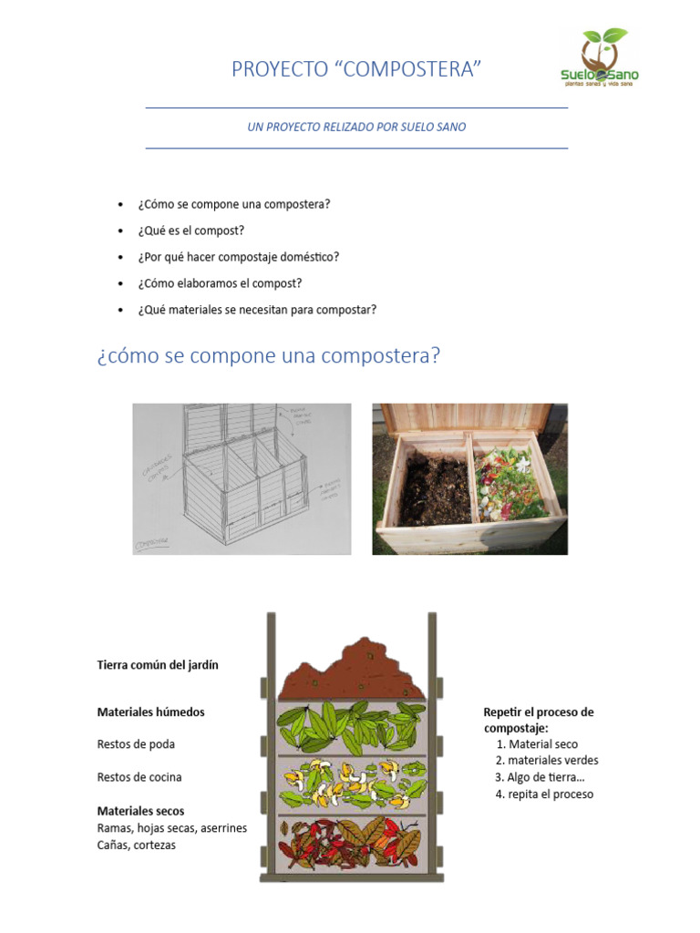 PROYECTO COMPOSTERA_083841 | PDF | Compost