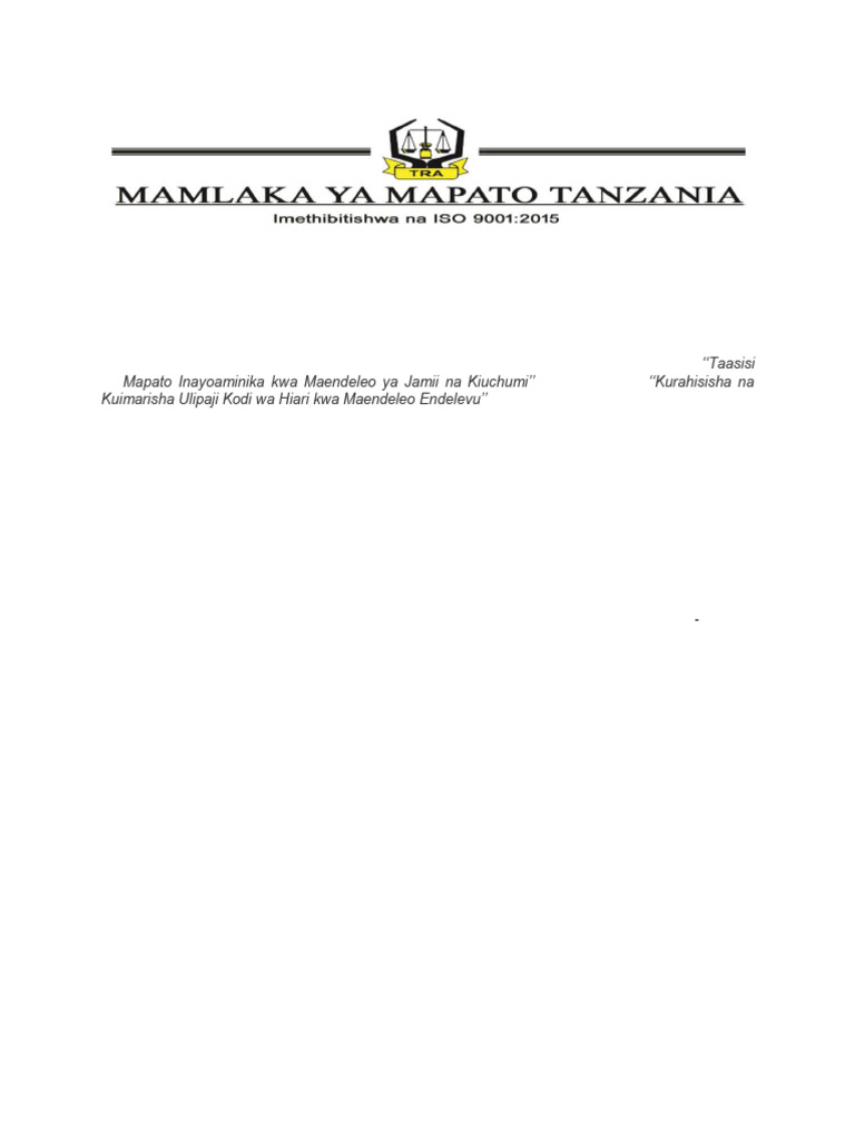 Orodha Ya Walioitwa Kwenye Usaili Wa Mchujo | PDF