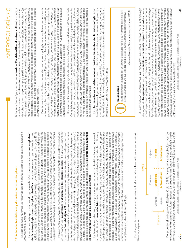 U1 - Principales Corrientes Teóricas | PDF
