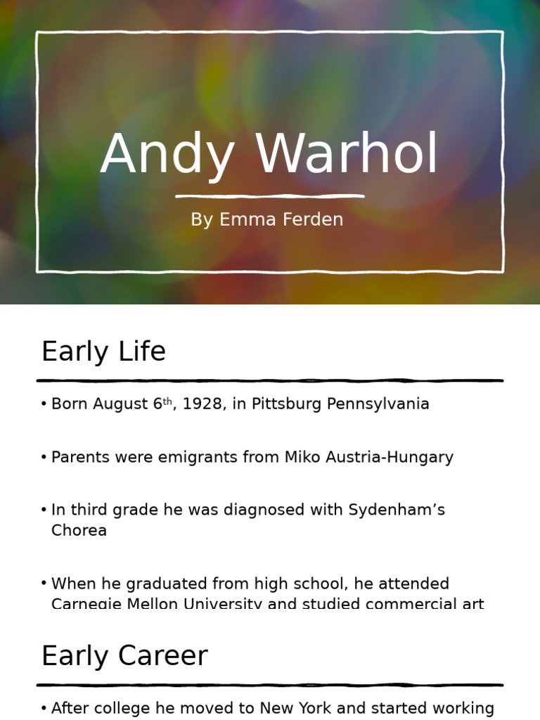 Andy Warhol | PDF