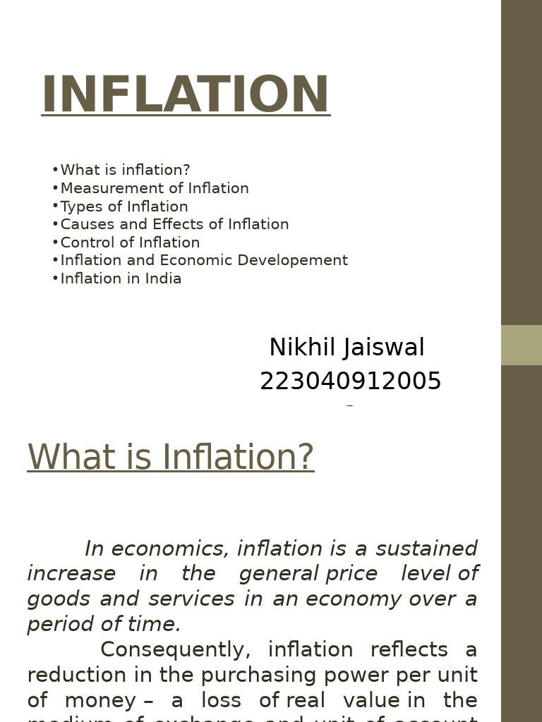 Understanding Inflation: Causes & Effects | PDF | Inflation | Fiscal Policy