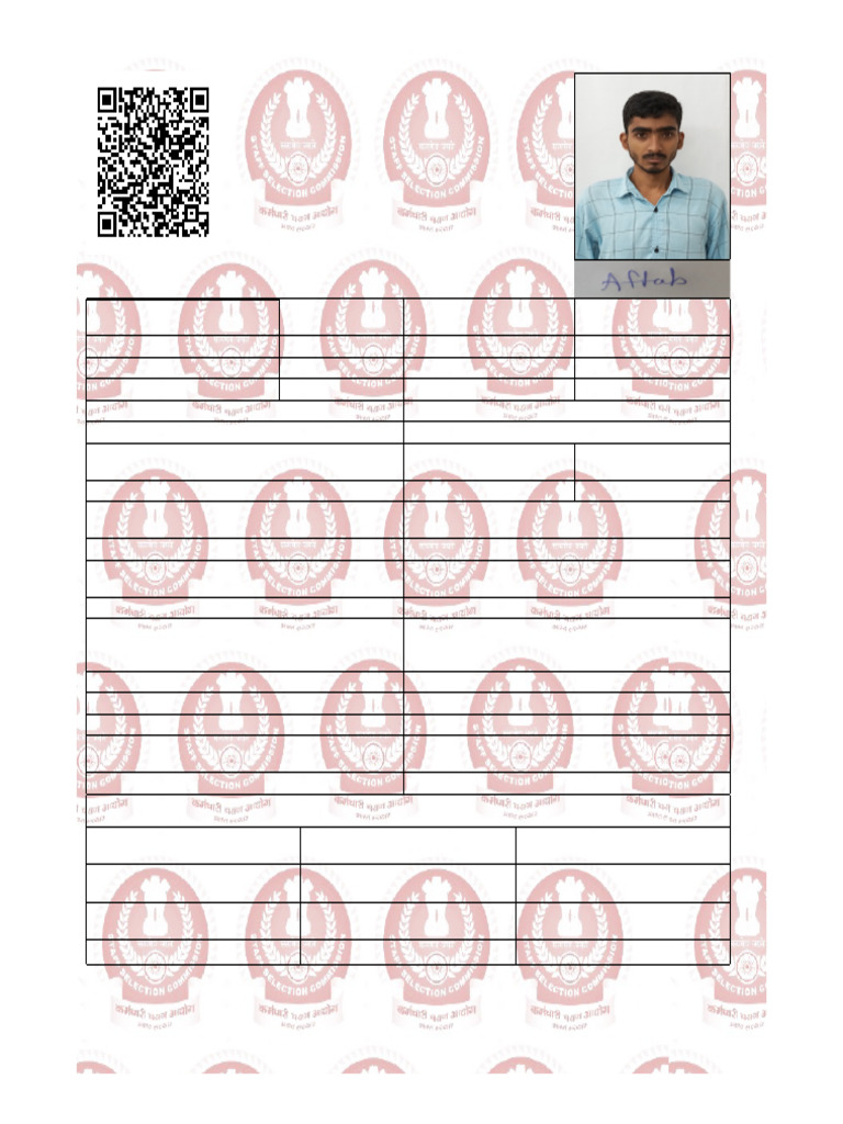 Applicationform Draft Print For All | PDF