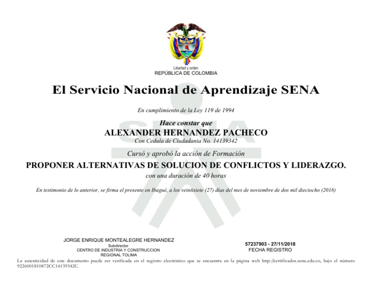 Proponer Alternativas de Solucion de Conflictos y Liderazgo | PDF