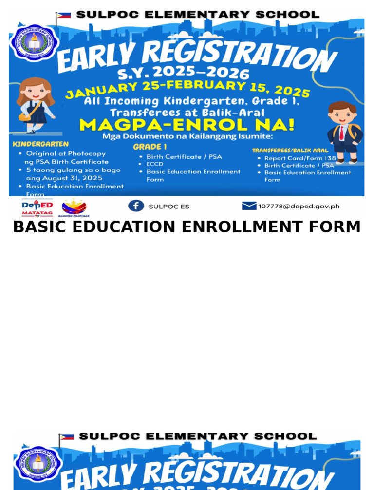 Early Registration 2025 | PDF