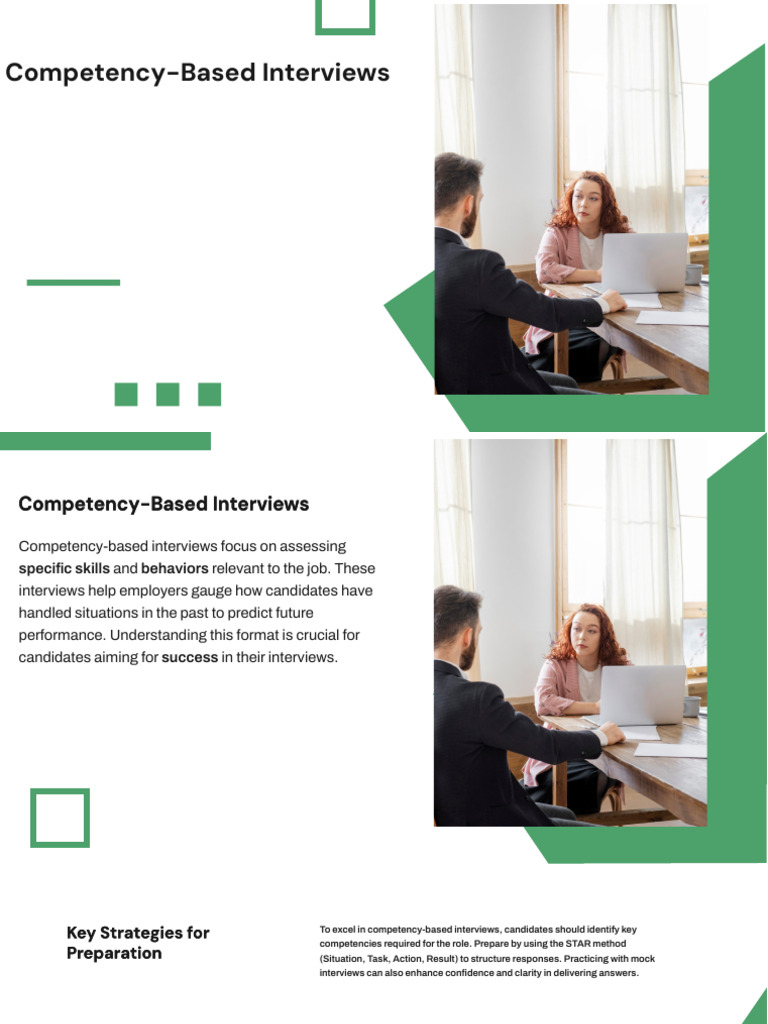 Competency-Based Interviews | PDF