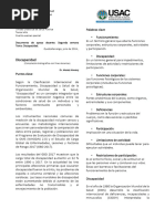 Modelo Nagi y Nagui Wood | PDF | Invalidez | Especialidades Medicas