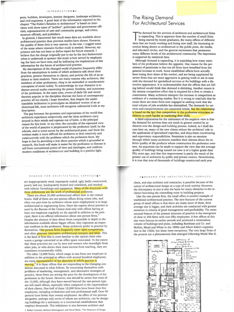 Robert Gutman - Architectural Practice | PDF