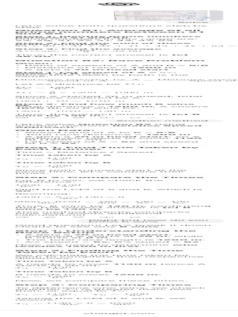 Math Problem Solutions | PDF