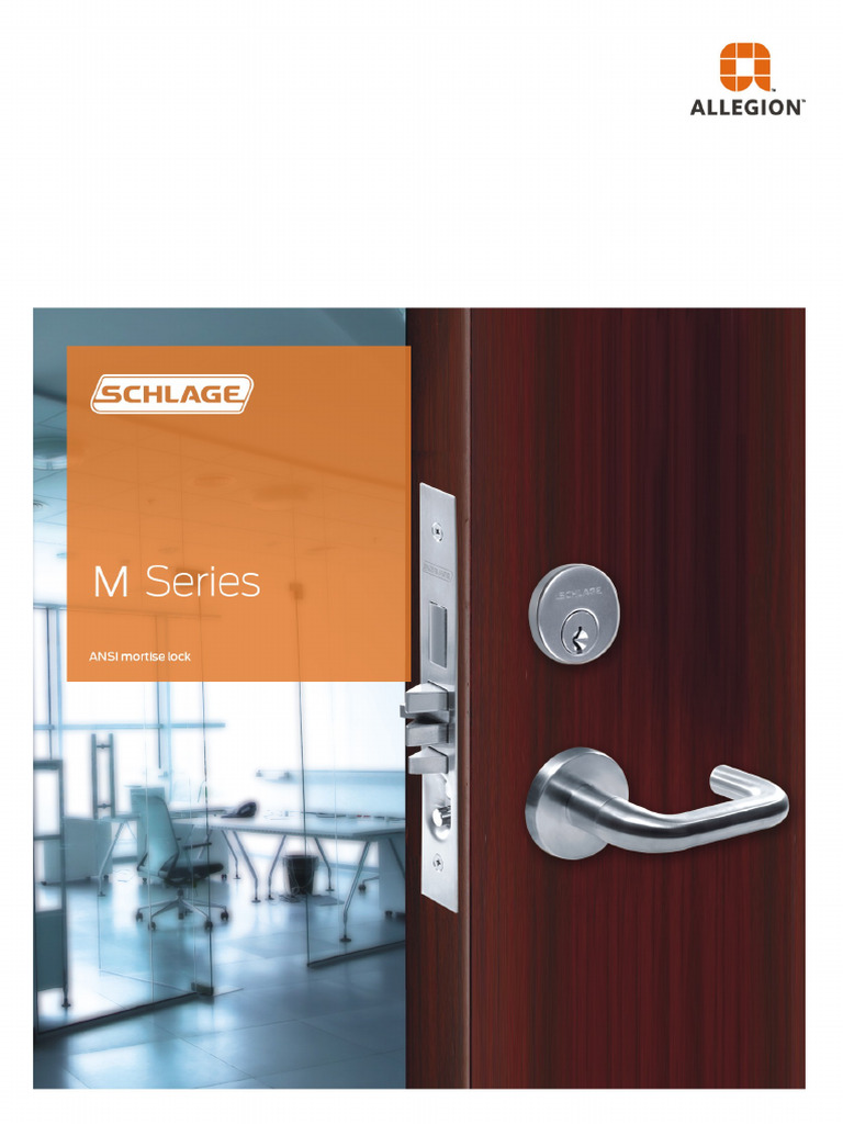 Schlage M Series Mortise Locks | PDF