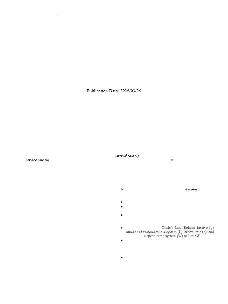 Comprehensive Anaysis On Effective Queue System As An Effective Tool of Crowd Management | PDF ...