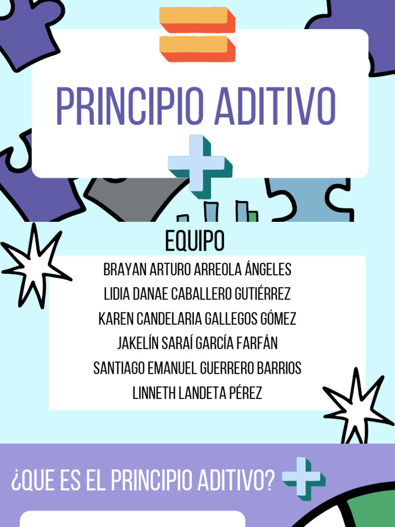 Principio Aditivo | PDF