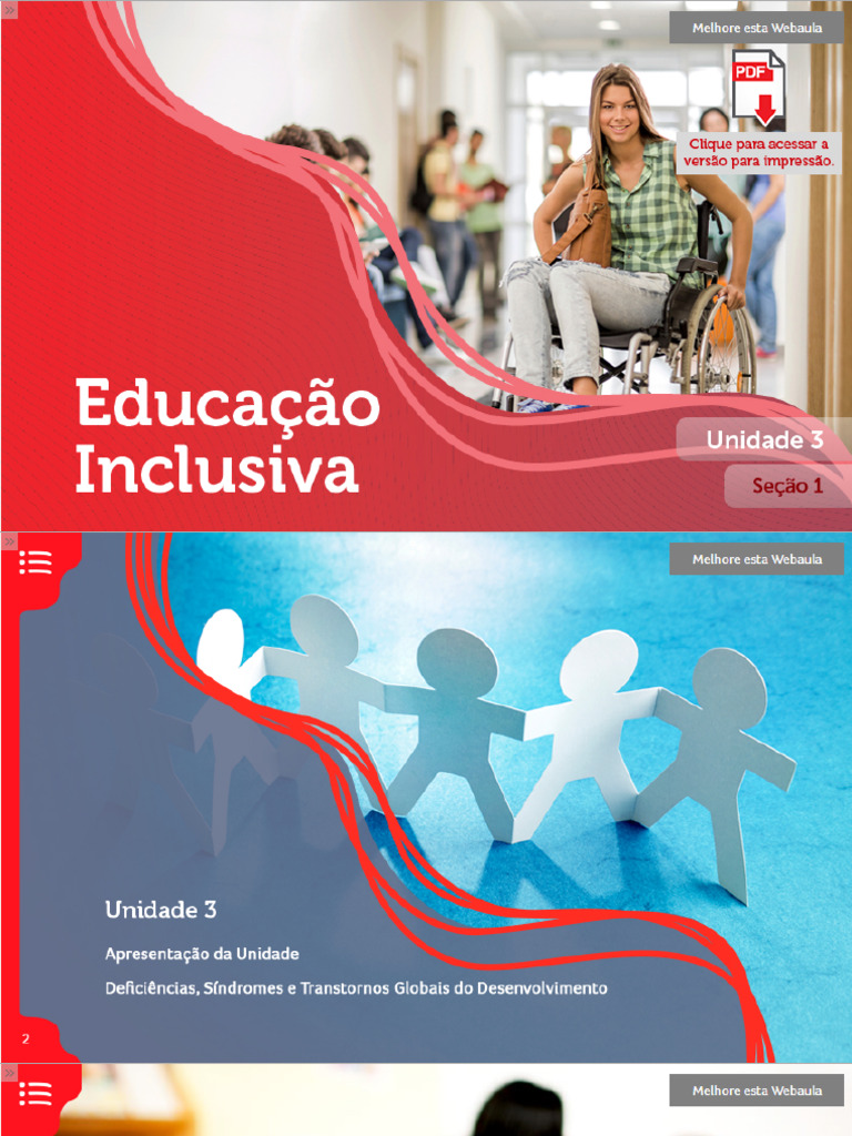 Educacao Inclusiva U3 S1 | PDF