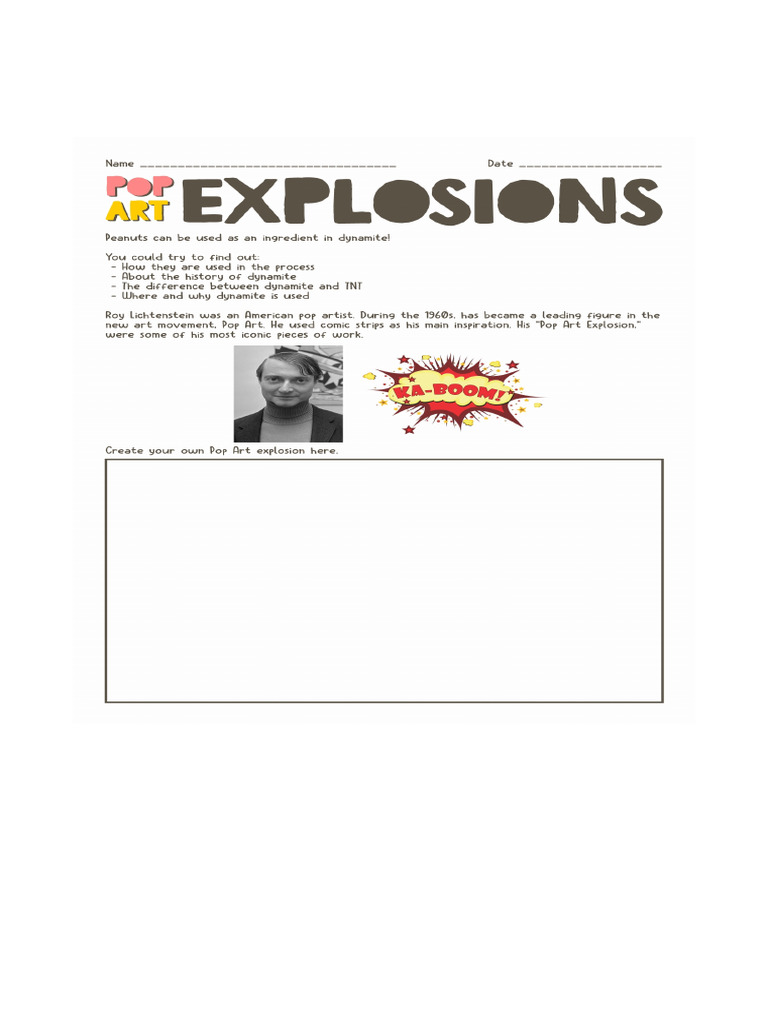 Pop Art Worksheet - 14828.png | PDF