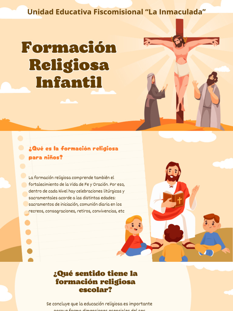 Formación Religiosa Infantil Esencial | PDF