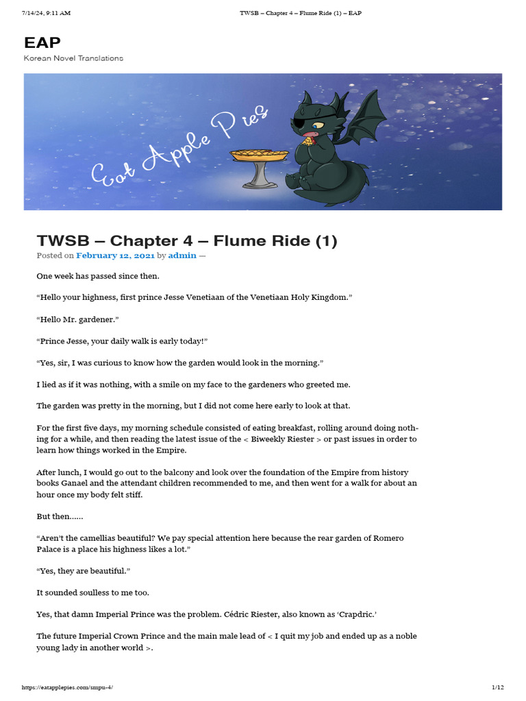 TWSB - Chapter 4 - Flume Ride (1) - EAP | PDF