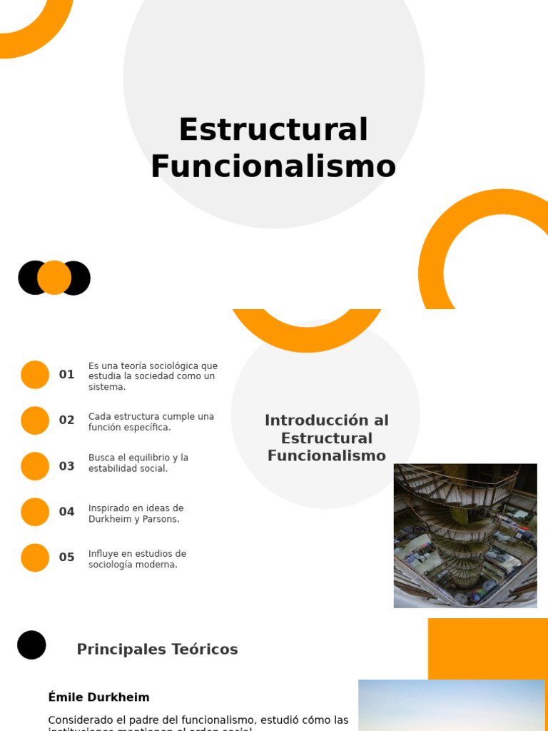 Estructural Funcionalismo | PDF | Epistemología de la ciencia | Psicología Social