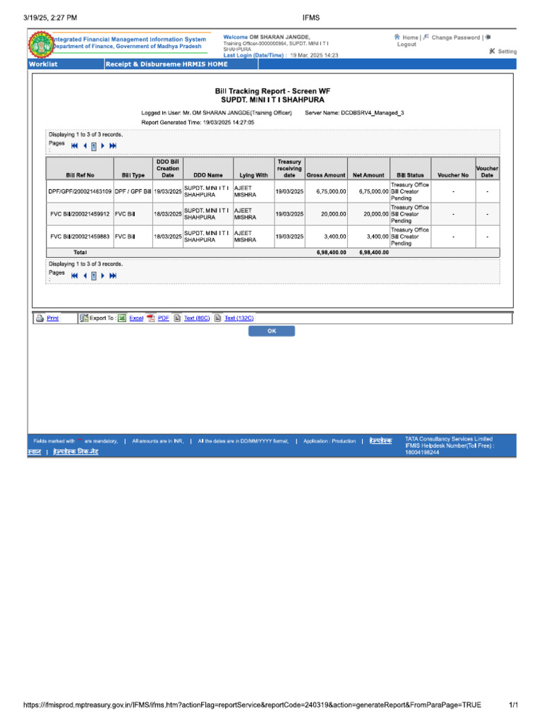 IFMS | PDF
